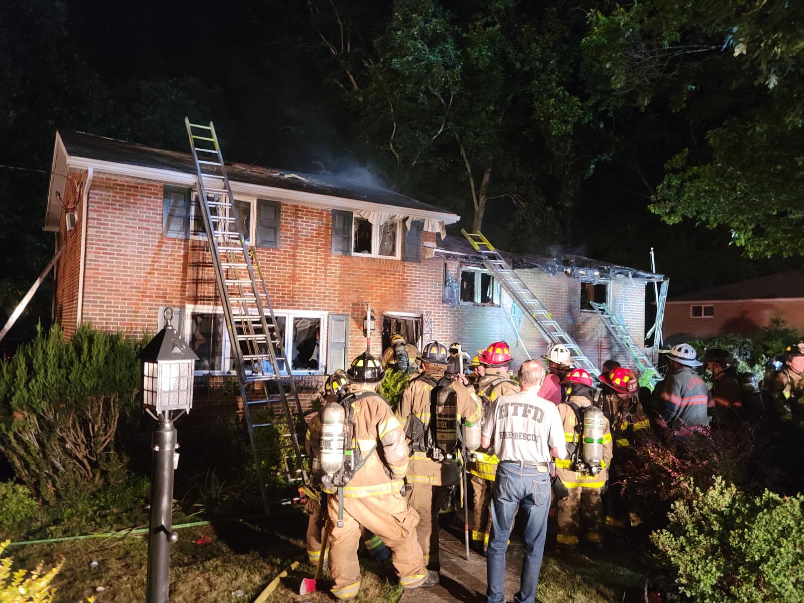 INCIDENT - 7/25/23 - RESIDENTAL STRUCTURE FIRE WITH ENTRAPMENT- BURCHF ...