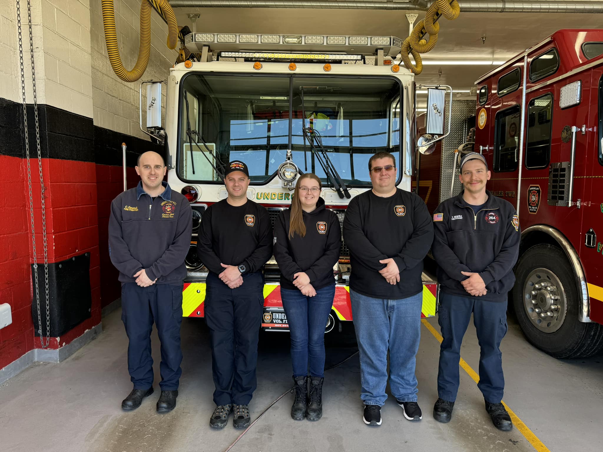 CONGRATS TO OUR 5 NEW FIREFIGHTER II'S! – Undercliff VFC